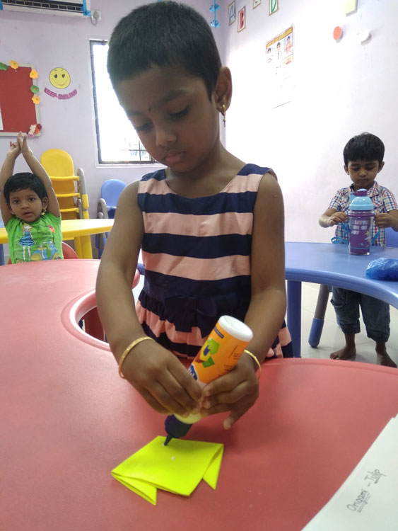 summer-camp-origami-tulip-activity-at-tirupati-1 | Spring Board Academy ...