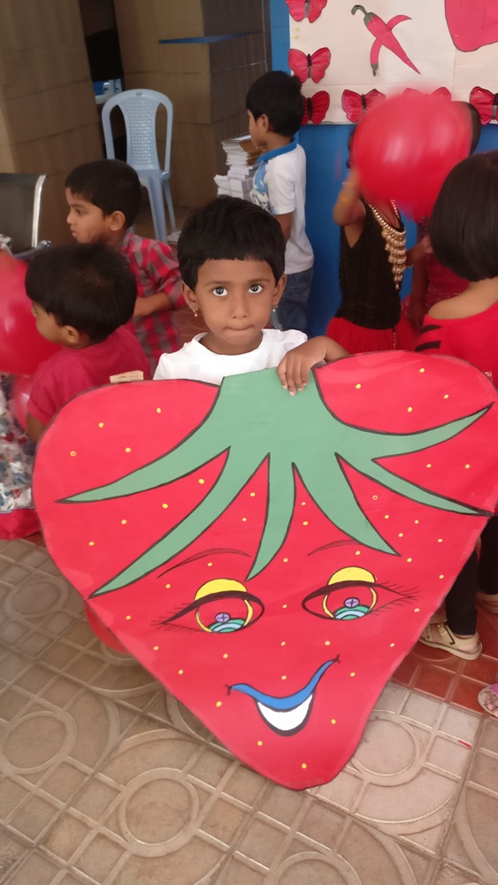 Red Color Day Celebrations at Miyapur (2) | Spring Board Academy and ...