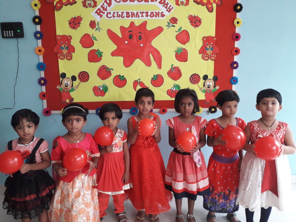 Red Colour Day Celebrations Pics at Tirupati (11) | Spring Board ...