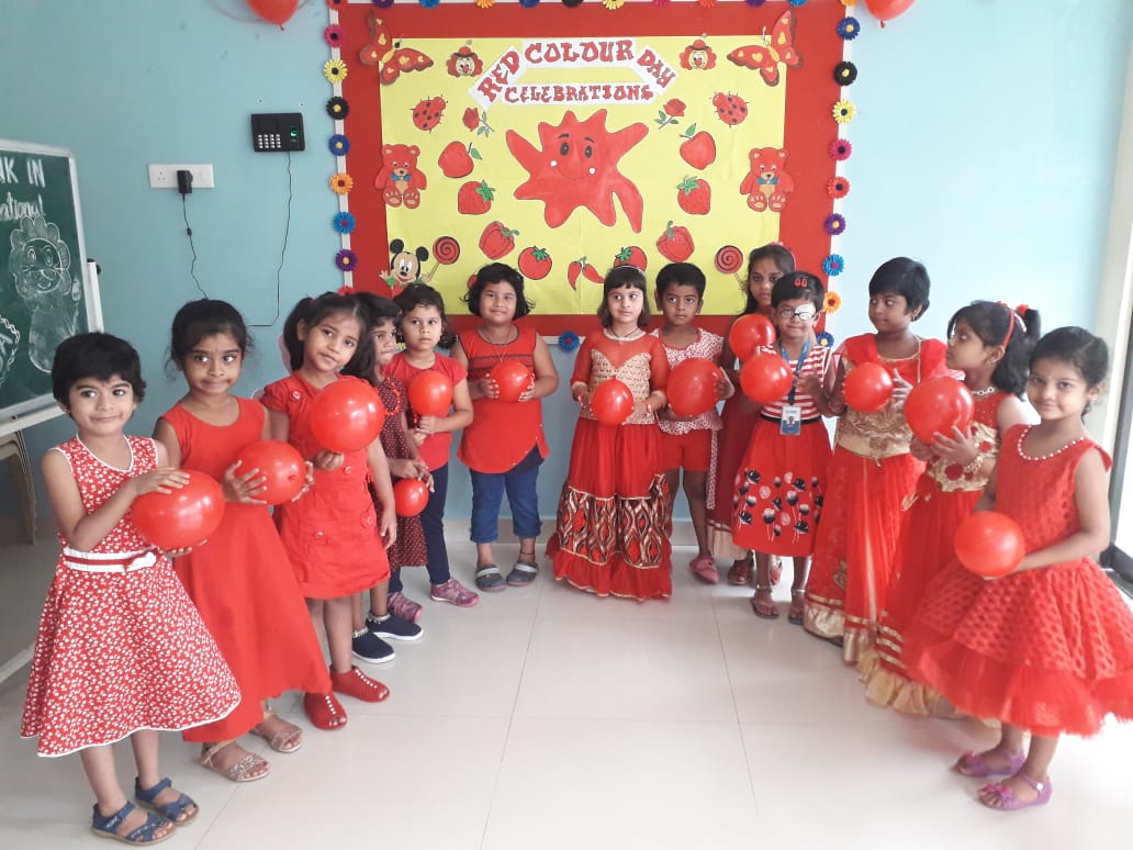 Red Colour Day Celebrations Pics at Tirupati (13) | Spring Board ...