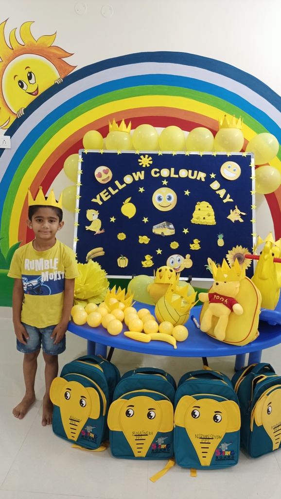 Yellow Color day celebrations2 | Spring Board Academy and International ...